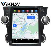 China 12.1 inch Touch Screen Stereo For 2009-2013 Toyota Highlander Multimedia Player   google carplay  Navigation for sale