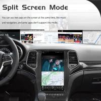 China 14.4inch Car radio For 2014-2019 Jeep Grand Cherokee Multimedia Player Android GPS Navigation 4G wifi Wireless Carplay for sale