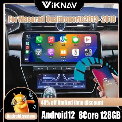 China 12.3 inch Head Unit For 2013-2018 Maserati Quattroporte Multimedia Player GPS Navigation 4G Wifi Wireless Carplay for sale