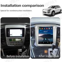 China 9.7 Inch Android Auto Stereo For 2003-2007 Toyota Alphard GPS Navigation Multimedia Player Wireless Carplay BT 4G for sale