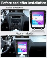 China 12.1 Inch Touch Screen Car radio For 2009--2013 Ford Mustang GPS Navigation Multimedia Player Wireless Carplay BT 4G for sale