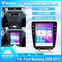 China 12.1 Inch Touch Screen Car radio For 2009--2013 Ford Mustang GPS Navigation Multimedia Player Wireless Carplay BT 4G for sale