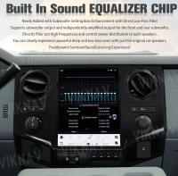 China 12.1 Inch Touch Screen Stereo For 2009--2014 Ford F450 F650 GPS Navigation Multimedia Player Wireless Carplay BT 4G for sale