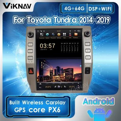 China 12.1Inch Touch Screen Stereo For 2014--2019 NissanTundra GPS Navigation Multimedia Player Wireless Carplay BT 4G for sale