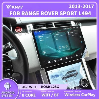 China 13.3 Inch Android Auto Car radio For Range Rover Sport L494 GPS Navigation Multimedia Player Wireless Carplay BT 4G for sale
