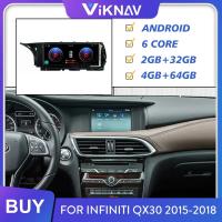 China 10.25Inch Touch Screen Stereo For 2015-2018 Infiniti QX30 Q30 GPS Navigation Multimedia Player Wireless Carplay for sale