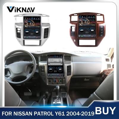 China 12.1Inch Touch Screen Head Unit For 2004-2019 Nissan Patrol GPS Navigation Multimedia Player Android Wireless Carplay for sale