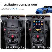 China 12.1Inch Android Auto Head Unit For 2008-2018 Nissan 307Z GPS Navigation Multimedia Player BT 4G Wireless Carplay for sale