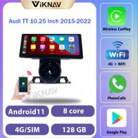 China 10.25Inch Android Screen Car radio GPS Navigation Multimedia Player For 2015-2022 Audi TT Wireless Carplay 4G for sale