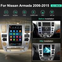 China 12.1 Inch Head Unit GPS Navigation Multimedia Player For2006-2015 Nissan Amanda Android Wireless Carplay BT 4G for sale