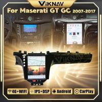China 13.9 Inch Touch Sreen Stereo GPS Navigation Multimedia Player For 2007-2017 Maserati GT GC Android Wireless Carplay 4G for sale