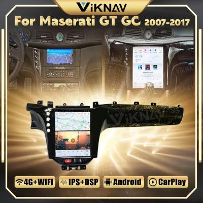 China 13.9 Inch Touch Sreen Stereo GPS Navigation Multimedia Player For 2007-2017 Maserati GT GC Android Wireless Carplay 4G for sale