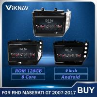 China 9 Inch 8 Core LCD screen Head Unit For 2007-2017 Maserati GT GC Navigation Multimedia Player Android Wireless Carplay for sale