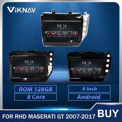 China 9 Inch 8 Core LCD screen Head Unit For 2007-2017 Maserati GT GC Navigation Multimedia Player Android Wireless Carplay for sale