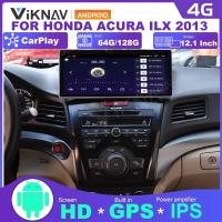 China 12.3 Inch 8 Core LCD Screen Head Unit For 2003 Acura ILX Navigation Multimedia Player Android Wireless Carplay 4G BT for sale