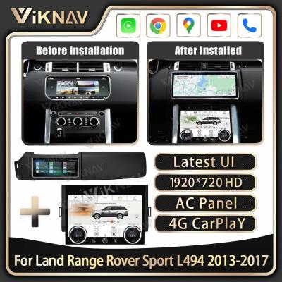 China For 2013-2017 Range Rover Sport L494 12.3 Inch screen Head Unit Navigation Multimedia DVD Player Wireless Carplay 4G BT for sale