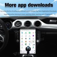 China For 2015-2022 Ford mustang Car radio 14.4 Inch 8 Core Navigation Multimedia DVD Player Android Wireless Carplay 4G BT for sale