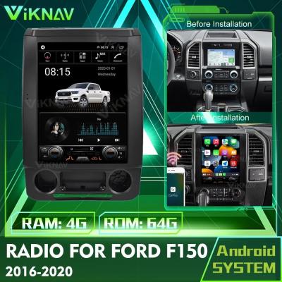 China 12.1 Inch Android Auto Screen Stereo For 2016-2020 Ford F150 Navigation GPS Multimedia DVD Player Wireless Carplay 4G for sale