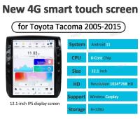 China For 2005-2015 Toyota Takuma 12.1 Inch Touch Screen Car radio Navigation GPS Multimedia DVD Player Wireless Carplay 4G for sale