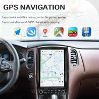 China For 2010-2017 Infinit QX50 EX25 13.6 Inch Touch Screen Car radio Navigation GPS Multimedia DVD Player Wireless Carplay for sale
