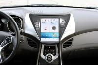 China For 2012-2015 Hyundai Elantra 10.4 Inch 8 Core Stereo Navigation GPS Multimedia DVD Player Wireless Carplay 4G BT for sale