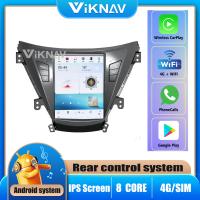 China For 2012-2015 Hyundai Elantra 10.4 Inch 8 Core Stereo Navigation GPS Multimedia DVD Player Wireless Carplay 4G BT for sale