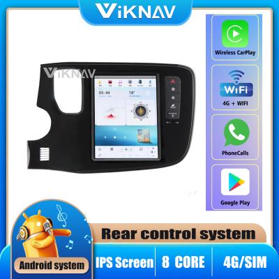 China For 2016-2019 Mitsubishi Outlander 10.4 Inch Car radio Navigation GPS Multimedia DVD Player Wireless Carplay 4G BT for sale