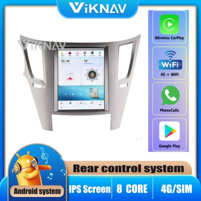 China 10.4 Inch 8 Core Stereo For 2010- 2014 Subaru Legacy Navigation GPS Multimedia DVD Player Android Wireless Carplay 4G for sale