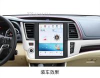 China For 2015-2021 Toyota Highlander 12.1 Inch Android Stereo Navigation GPS Multimedia DVD Player Wireless Carplay 4G for sale