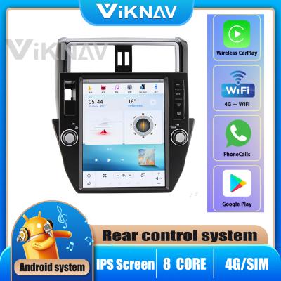China 12.1 Inch Touch Screen Car radio For 2010-2013 Toyota Prado Navigation GPS Multimedia DVD Player Wireless Carplay 4G for sale