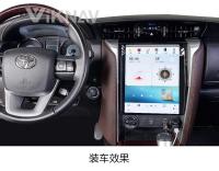 China 12.1 Inch Android Auto Stereo For 2016 Toyota Fortuner Navigation GPS Multimedia DVD Player Wireless Carplay Wifi for sale