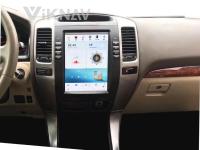 China 10.4 Inch Android Auto Stereo For 2002-2009 Toyota Prado Navigation GPS Multimedia DVD Player Wireless Carplay Wifi for sale