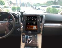 China 13 Inch  Touch Screen Car radio For Toyota Alphard 30 2015-2019 30 Navigation GPS Multimedia DVD Player Wireless Carplay for sale