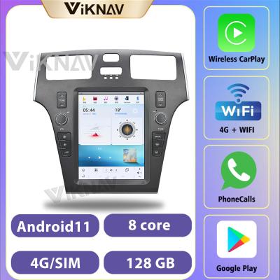 China 10.4 Inch Android Auto Stereo For Lexus ES 2006-2012 Navigation GPS Multimedia DVD Player Android Wireless Carplay 4G for sale