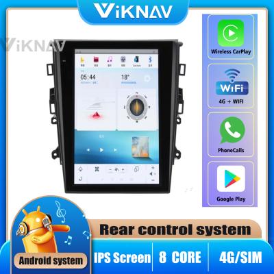 China 12.1 Inch Screen Head Unit For 2013-2017 Ford Mondeo 128G Navigation GPS Multimedia DVD Player Android Wireless Carplay for sale