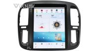 China 12.1 Inch Screen Car radio For 1999-2002 Toyota cruiser Navigation GPS Multimedia DVD Player Android Wireless Carplay 4G for sale