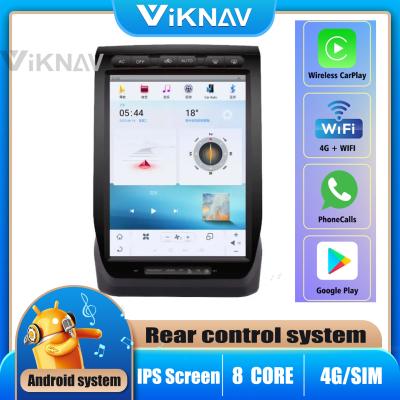 China 13 Inch Screen Car radio For 2015-2019 Ford F150 128G Navigation GPS Multimedia DVD Player Android Wireless Carplay for sale
