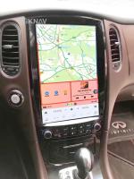 China 12.1 Inch Screen Head Unit For 2015-2017 Infiniti QX50 EX Navigation GPS Multimedia DVD Player Android Wireless Carplay for sale