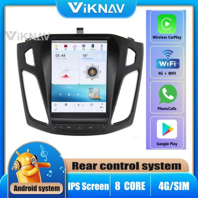 China 10.4 Inch Screen Car radio For 2013-2017 Ford Focus 128G Navigation GPS Multimedia DVD Player Android Wireless Carplay for sale