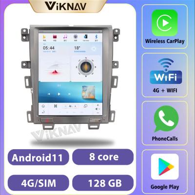 China 12.1Inch Android Head Unit For 2010-2013 Ford Edge 128G Navigation GPS Multimedia DVD Player Android Wireless Carplay 4G for sale