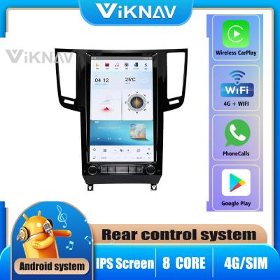China 13.6 Inch Screen For 2009-2013 Infiniti FX45 FX35 128G Navigation GPS Multimedia DVD Player Android Wireless Carplay for sale