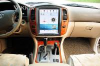 China 12.1 Inch Screen Stereo For 2003-2007 Toyota cruiser LC100 Navigation GPS Multimedia DVD Player Wireless Carplay for sale