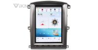 China 12.1 Inch Screen Stereo For 2003-2007 Toyota cruiser LC100 Navigation GPS Multimedia DVD Player Wireless Carplay for sale