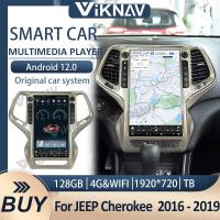 China 14.4 Inch Android Screen Car radio For 2016-2019 Jeep Grand Cherokee 128G Navigation GPS Multimedia Player Carplay 4G for sale