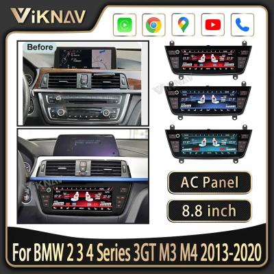 China 2013-2020 BMW 2 3 4 Series 3GT M3 M4 8.8-inch Air Conditioning Screen AC Panel digital touch screen for sale
