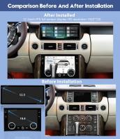 China 12.3Inch Touch Screen Stereo For 2002-2012 Range Rover V8 L322 128G Navigation GPS Multimedia Player Wireless Carplay 4G for sale