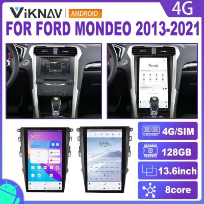 China For 2013-2021 Ford Mondeo 13.6Inch Screen Car radio 128G Navigation GPS Multimedia Player Wireless Carplay 4G for sale