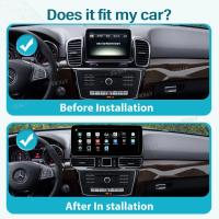 China For 2012-2019 Benz GLE GLS GL ML W166 X166 12.3 Inch Stereo 128G Navigation GPS Multimedia Player Wireless Carplay 4G for sale