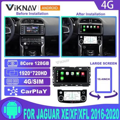 China 10.25 Inch Touch Screen Car radio For 2016-2020 Jaguar XFL XE XF Navigation GPS Multimedia Player Wireless Carplay 4G for sale