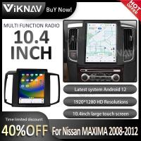 China 10.4 Inch Touch Screen Car radio For 2008-2012 Nissan MAXIMA Navigation GPS Multimedia Player Wireless Carplay 4G for sale